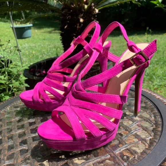 Jessica Simpson | Shoes | Pink Jessica Simpson High Heels 85 New | Poshmark